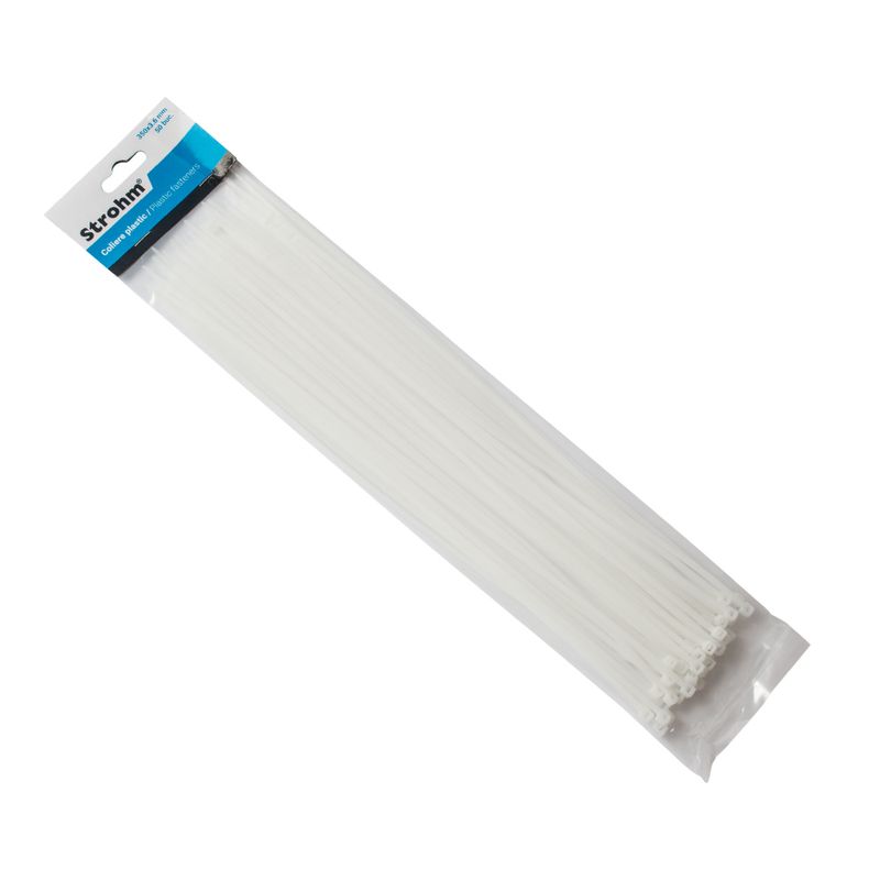Colier din plastic Strohm cu dimensiunea de 350 x 3.6 mm 50 de bucati ...