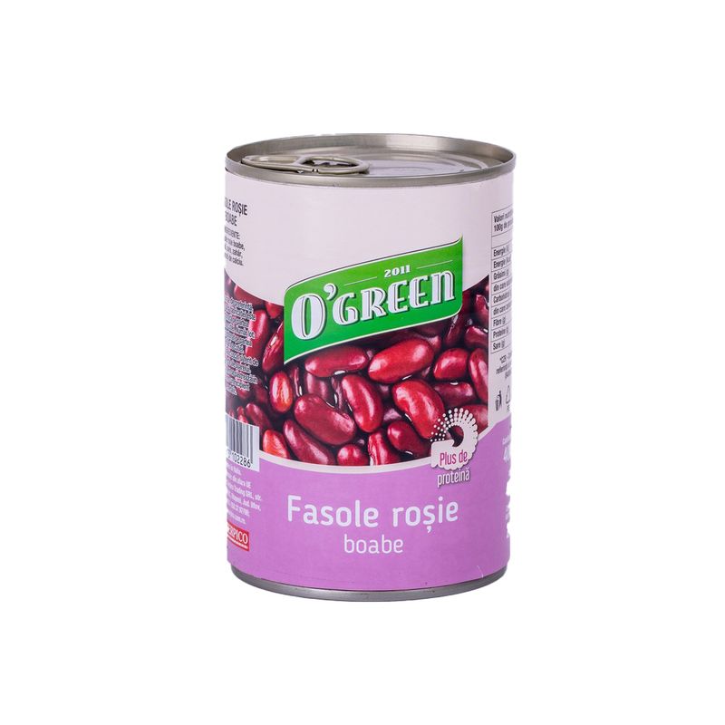 O'Green | Conserva fasole rosie O'Green, 400 g Auchan Online