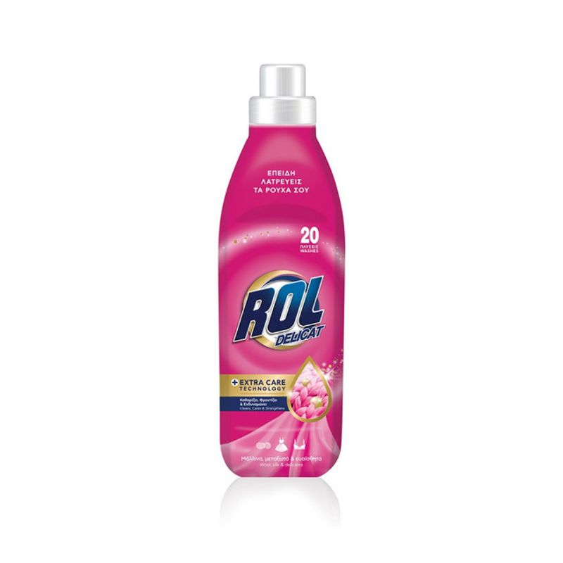 Detergent de rufe pentru rufe delicate Rol Delicat, 20 spalari, 1 l ...