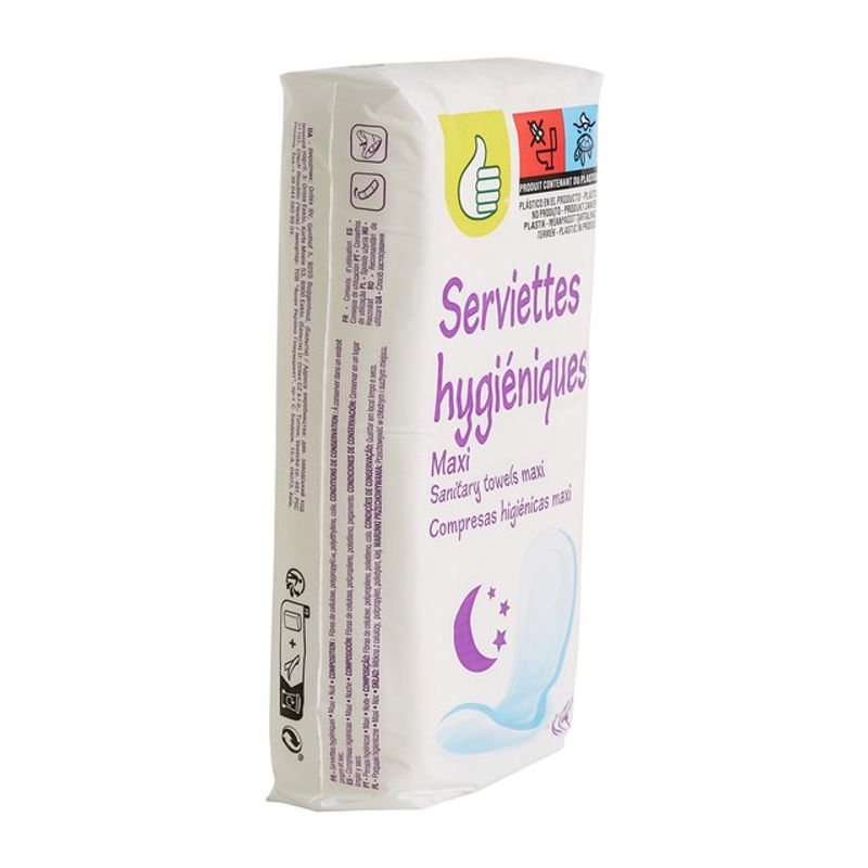 Absorbante igenice Pouce Maxi, 14 bucati | Pret avantajos - Auchan.ro