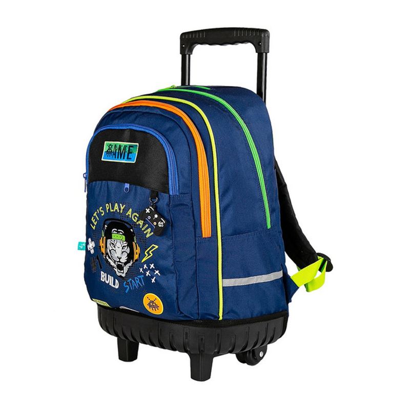 Ghiozdan troller Auchan, 26 l, model Gaming | Pret avantajos - Auchan.ro