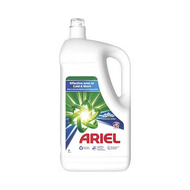 Detergent lichid Ariel Mountain Spring, 90 spalari, 4.5 l | Pret ...