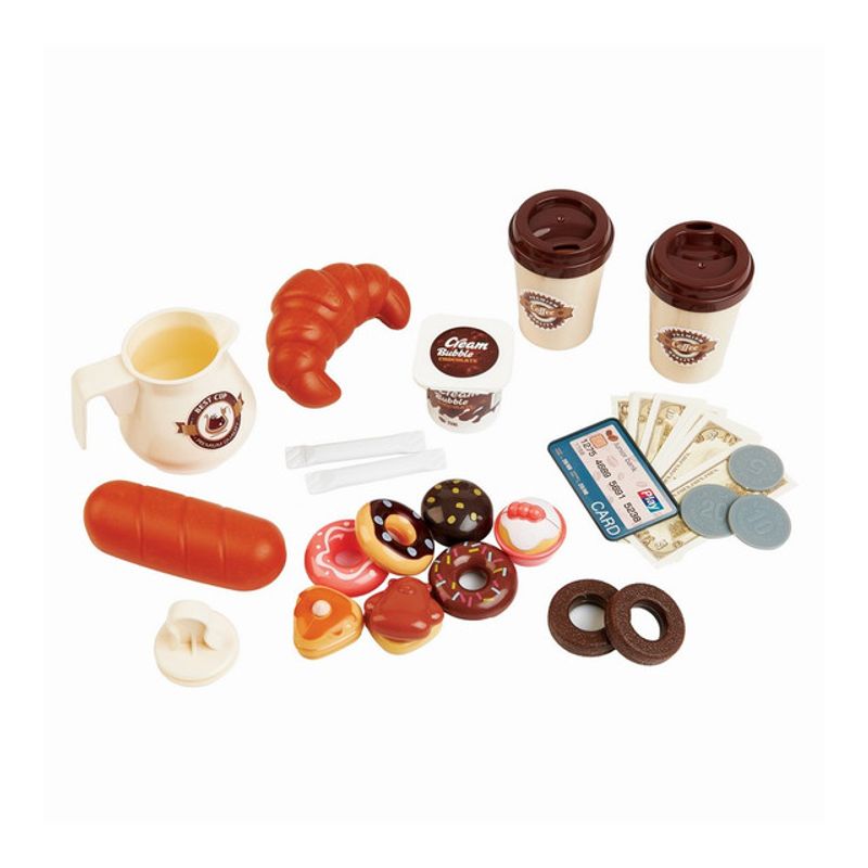 Cafenea cu lumini si sunete One Two Fun, 42 piese | Pret avantajos ...