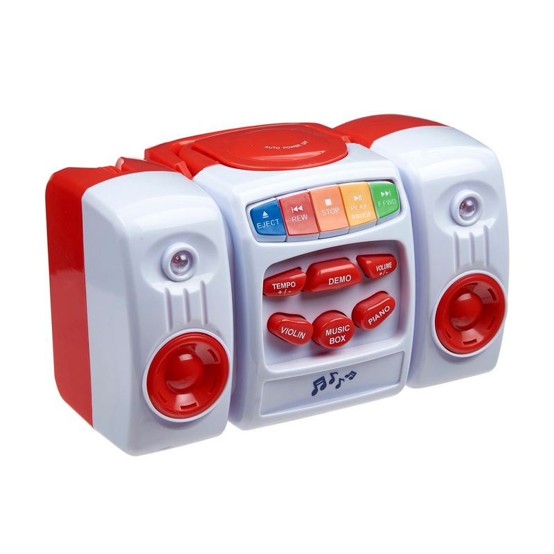 Jucarie CD Player cu lumini si sunete One Two Fun | Pret avantajos ...