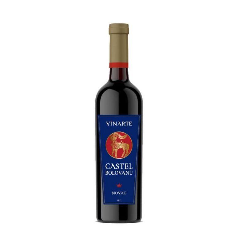 Vinarte | Vin rosu sec Vinarte Castel Bolovanu Novac, alcool 13%, 0.75 ...