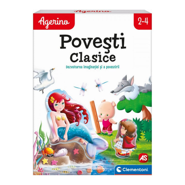 Joc educativ Algerino, povesti clasice | Pret avantajos - Auchan.ro