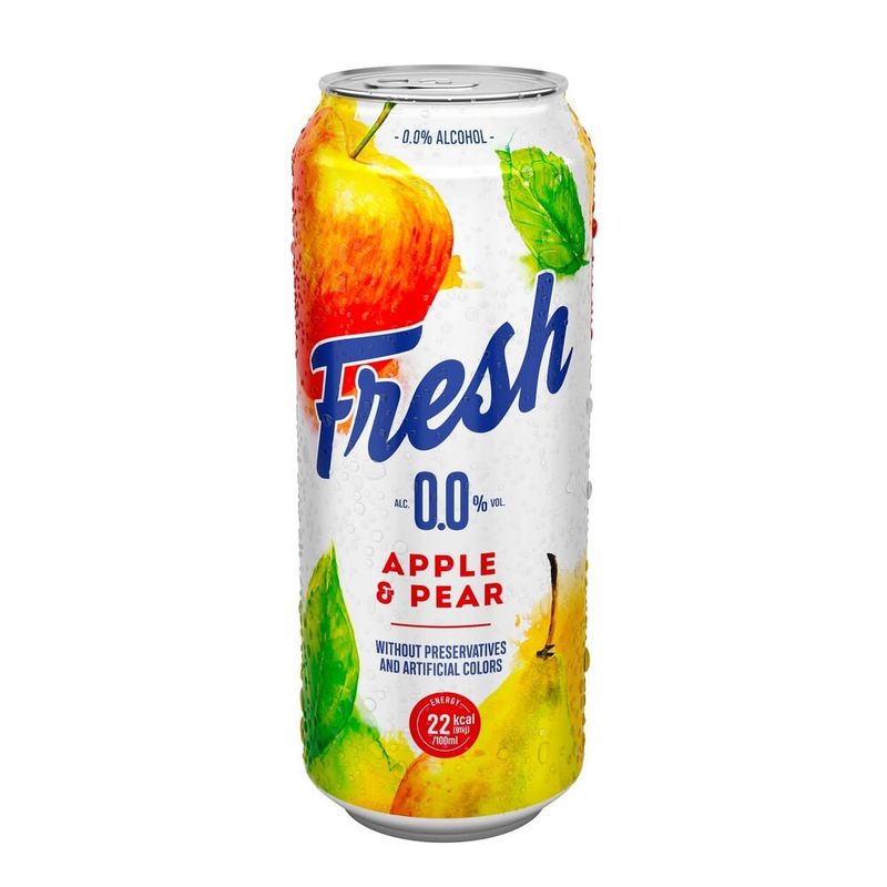 Fresh | Bere blonda fara alcool cu aroma de mar si para Fresh, 0.5 l ...