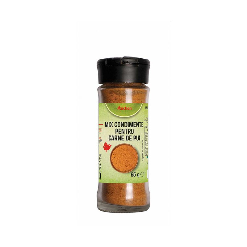 Auchan | Mix de condimente pentru pui Auchan solnita, 65 g Auchan Online