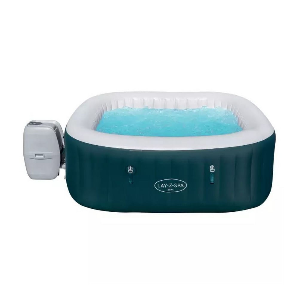 Jacuzzi gonflabil cu hidromasaj Bestway Lay-Z Spa Ibiza AirJet, 1.80 m ...