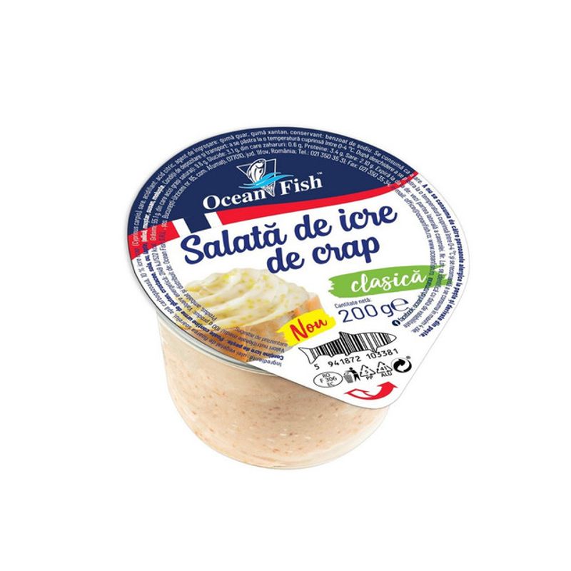 Ocean Fish | Salata de icre crap Ocean Fish, 200 g Auchan Online