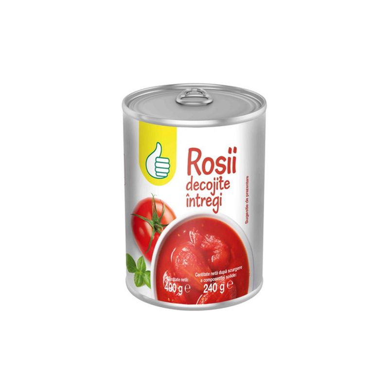 Pouce | Rosii decojite intregi Auchan, 400 g Auchan Online
