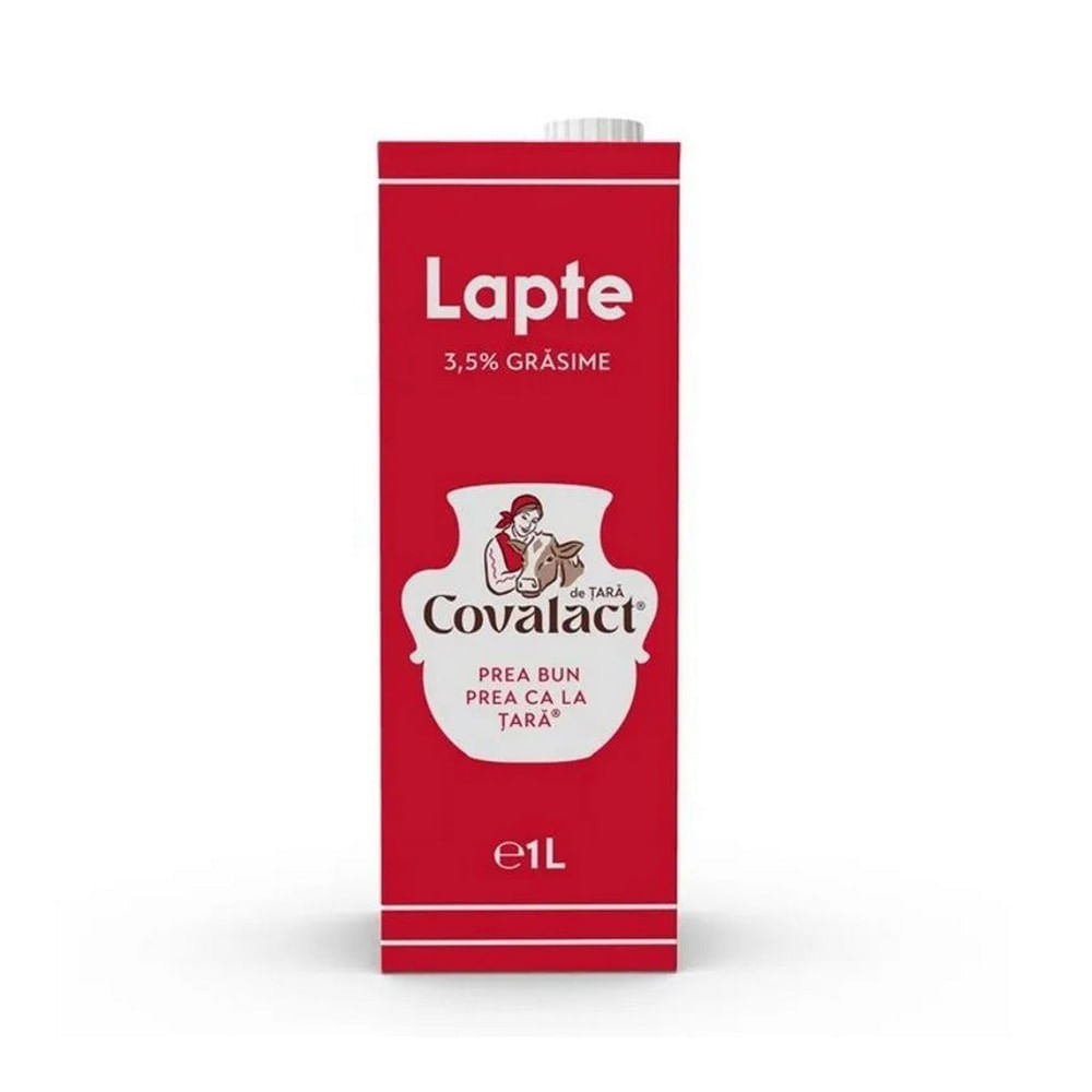 Covalact | Lapte de consum integral Covalact, 3.5% grasime, 1 l Auchan ...