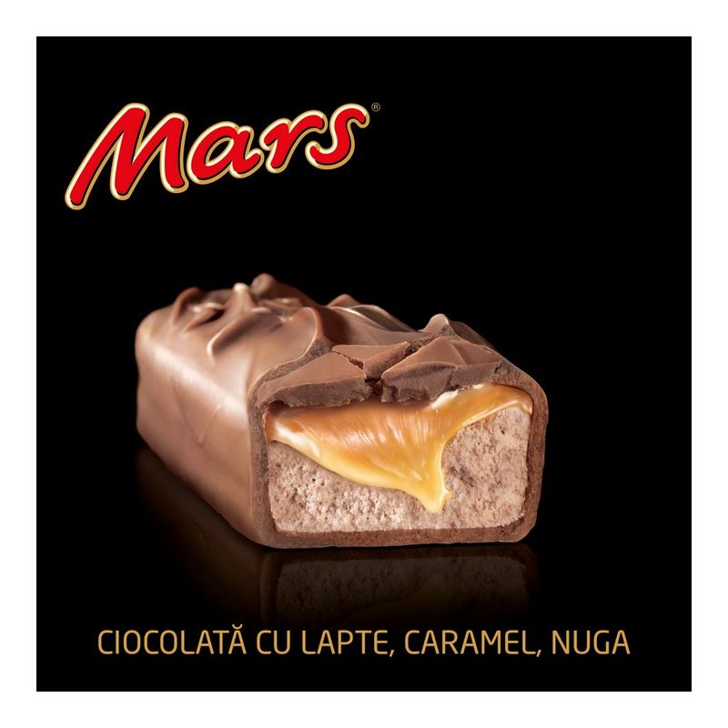 Mars | Baton ciocolata cu lapte cu miez de caramel si nuga Mars, 5 x 45 ...
