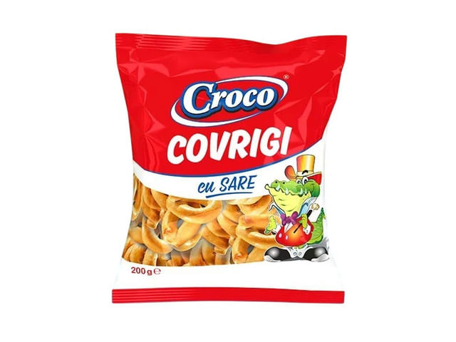 Croco | Covrigei cu sare Croco, 200 g Auchan Online