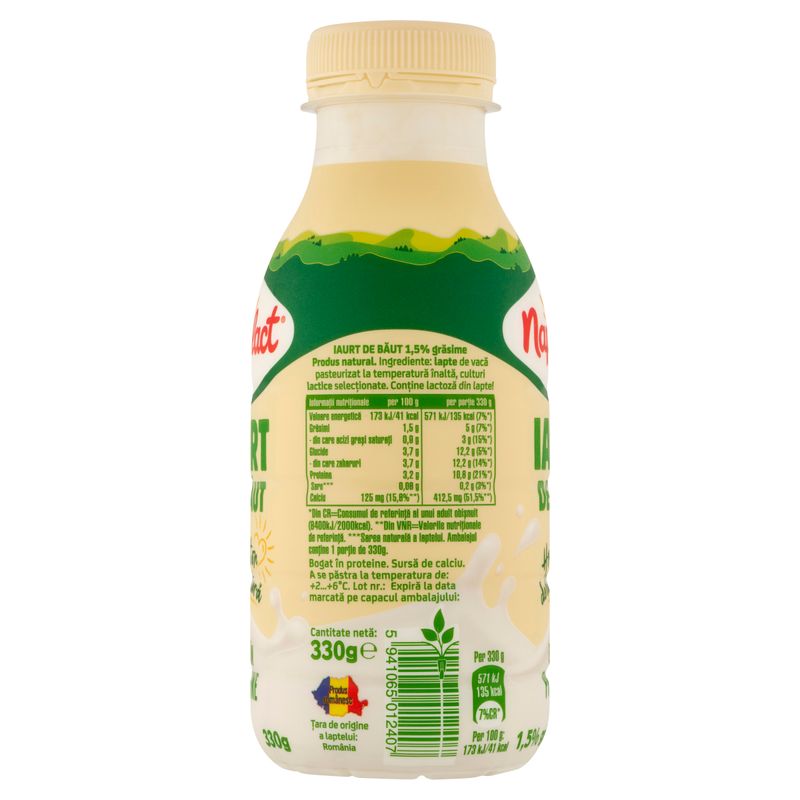 Napolact | Iaurt de baut Napolact, 330 g Auchan Online